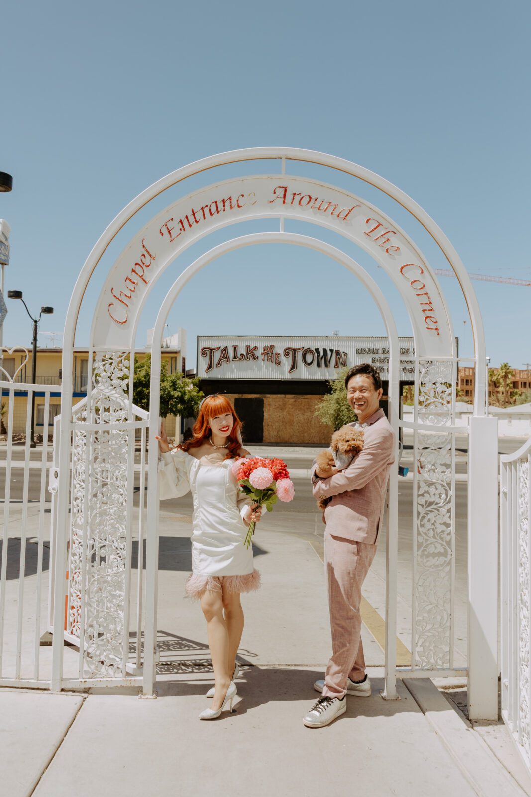 Pink & Neon Vow Renewal In Las Vegas | Parallel33 Photography