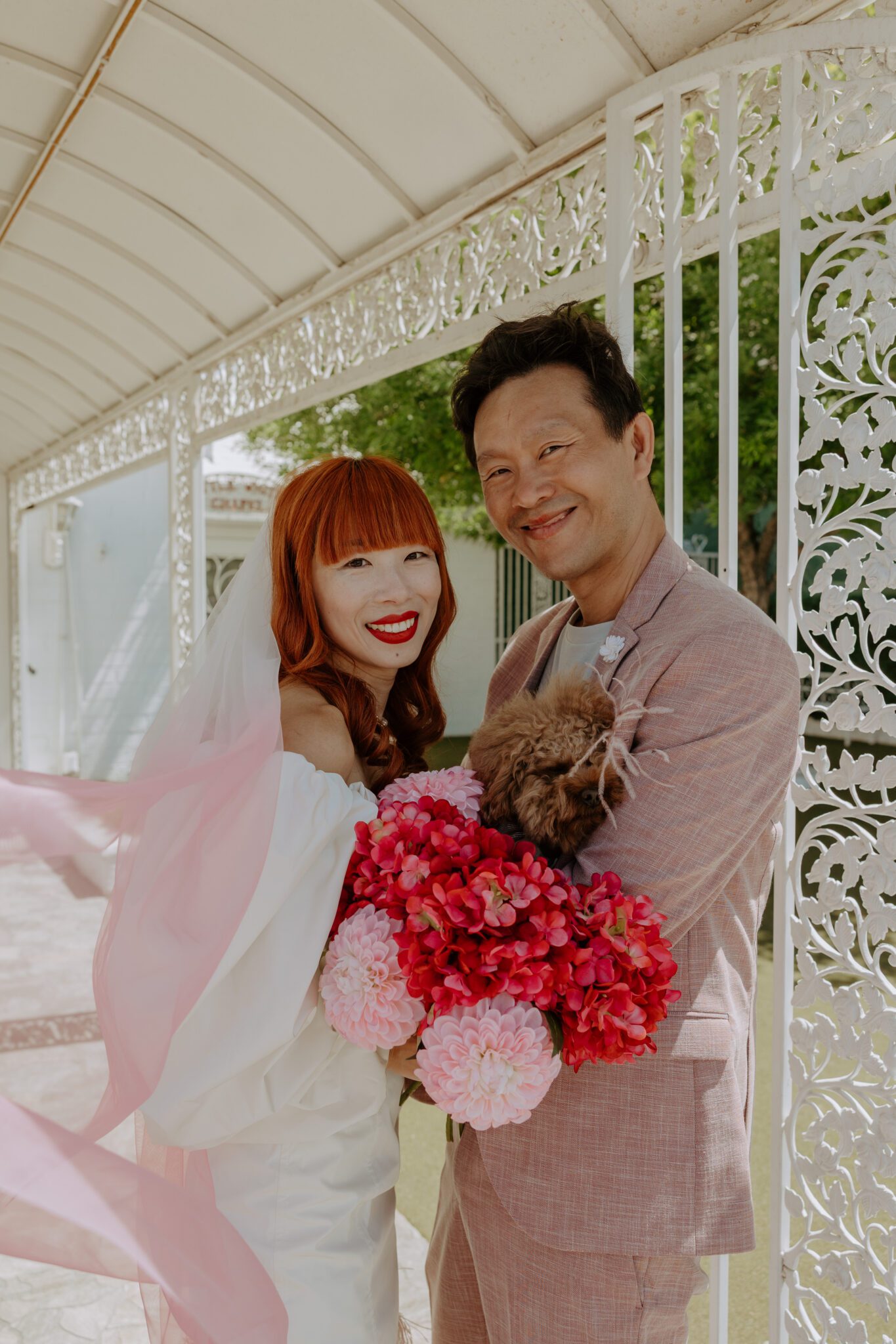 Pink & Neon Vow Renewal In Las Vegas | Parallel33 Photography
