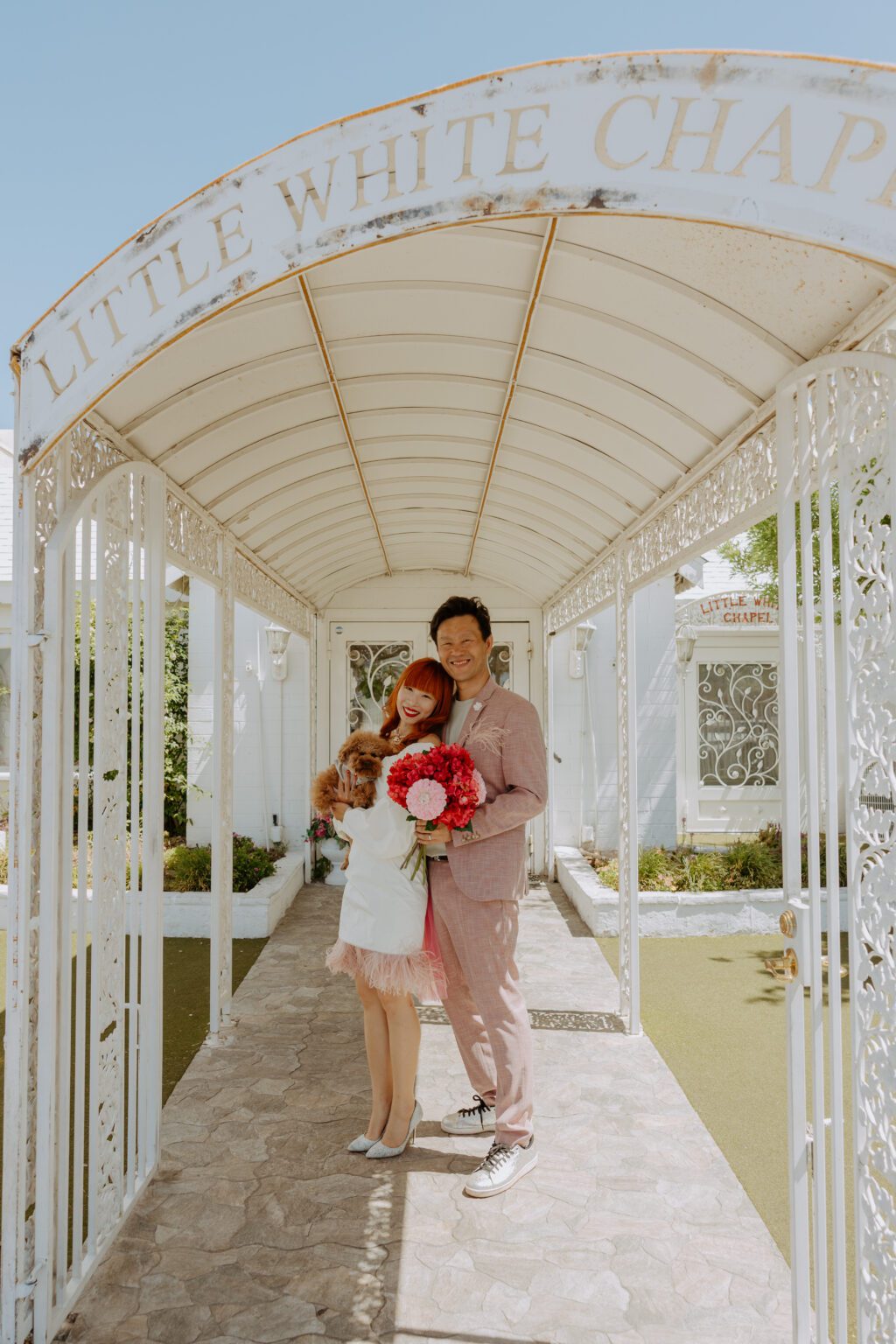 Pink & Neon Vow Renewal In Las Vegas | Parallel33 Photography