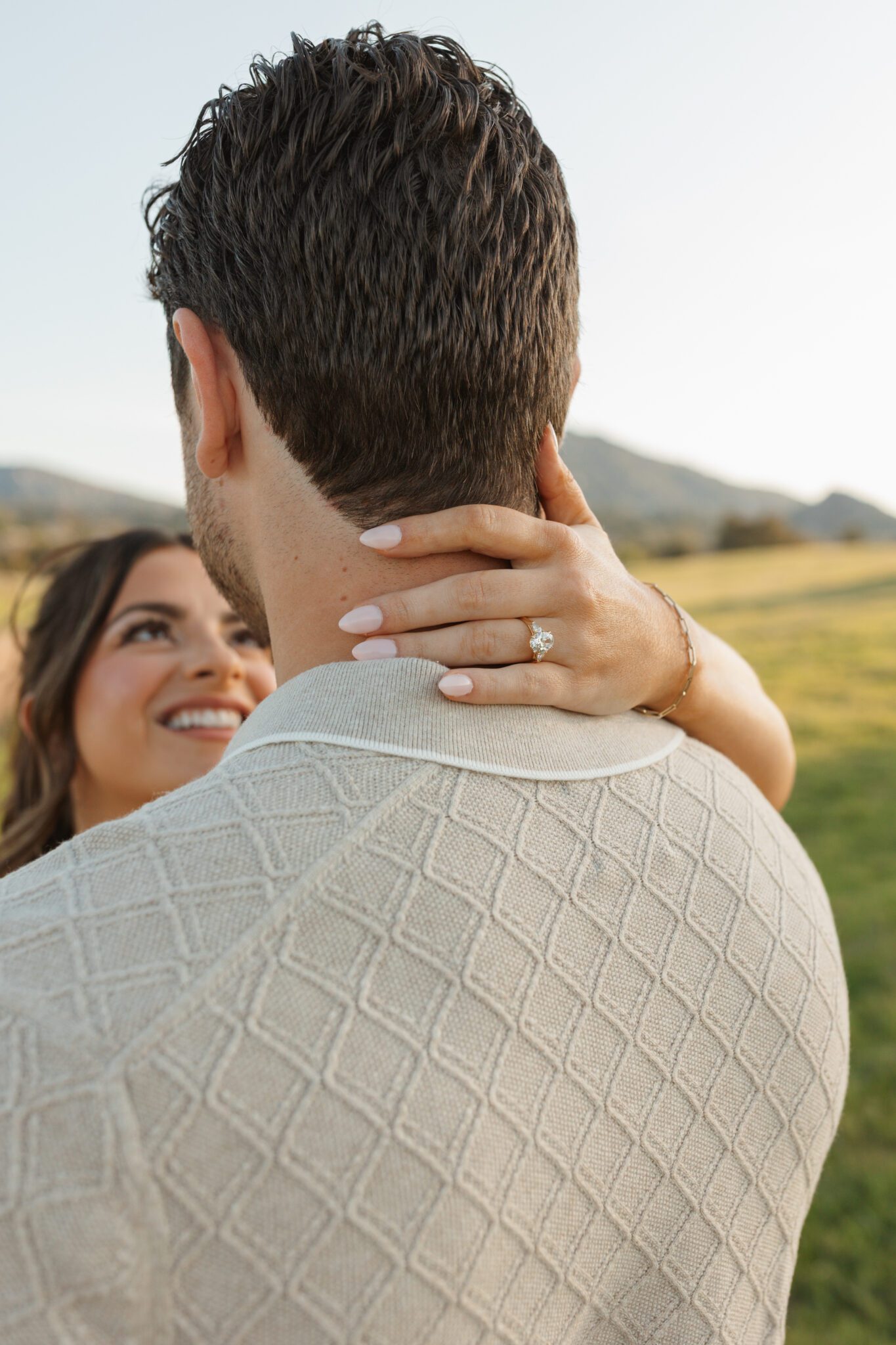 Champagne, Cows & Golden Hour – A Ramona Engagement Session ...