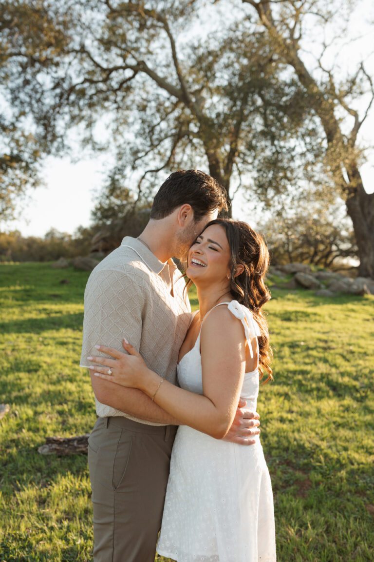Champagne, Cows & Golden Hour – A Ramona Engagement Session ...